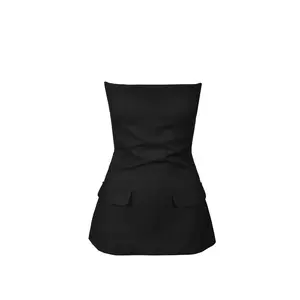 IOANA CIOLACU Corset Top - Black