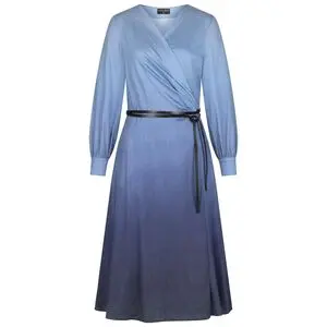 MARIANNA DÉRI Ombré Wrap Dress