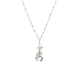 KATIE MULLALLY Lobster Sterling Necklace - Silver
