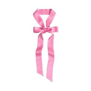 LOST PATTERN La Collectionneuse" Silk Ribbon Scarf - Pink