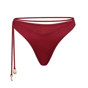 BIANCA RESORTWEAR Lulu Swim Bottom In Cherry - Red