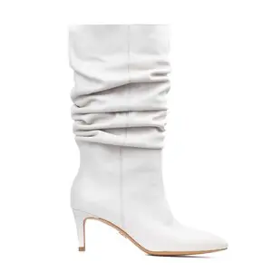 GINISSIMA Butter Leather Eva Boots - White
