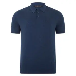 Paul James Knitwear Logo Polos For Men