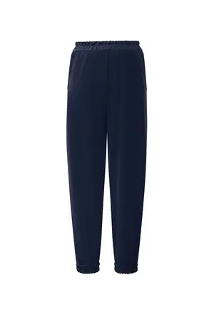 JAMES LAKELAND Navy Jersey Jogger Trousers - Blue