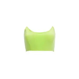 NISSA Corset Panelled Zip-up - Green