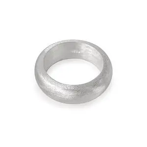 Côté Caché Cóté Caché Classic Matte Bold Band Ring - Silver
