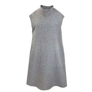 FROCK TALES Sleeveless Marl Funnel Neck Overdress