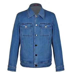 DAVID WEJ Vanguard Stretch Denim Jacket Light - Blue