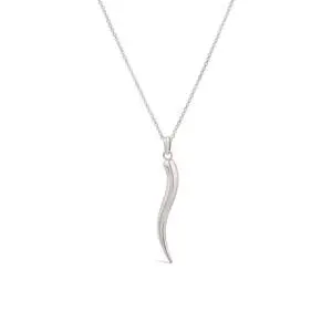 DINNY HALL Toro Horn Pendant - Silver