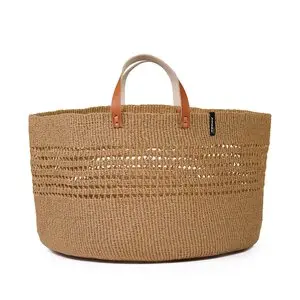 MIFUKO Kiondo Floor Basket Open Weave Xxl - Brown