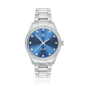 SIF JAKOBS JEWELLERY Silver / Blue Watch Valeria Silver, Blue - Silver/blue