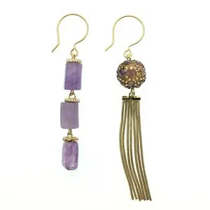 Farra Amethyst Earrings