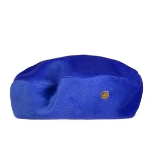 SIBI HATS Chantel Cashmere Beret Hat - Blue