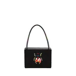 SIMITRI Black / Red Beetle Mini Bag - Black/red