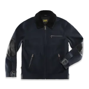 &SONS TRADING CO Blue / Black Boston Jacket Navy - Blue/black