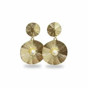 LA PLUIE JEWELLERY Solenne Earrings - Gold