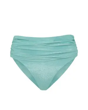LEYLA MAYA Paloma High Waisted Bikini Bottoms Mint - Green