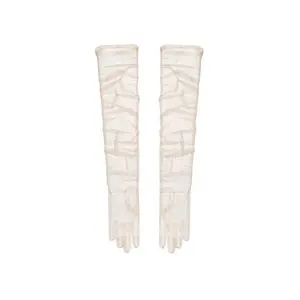 IOANA CIOLACU Neutrals Sand Gloves - Beige