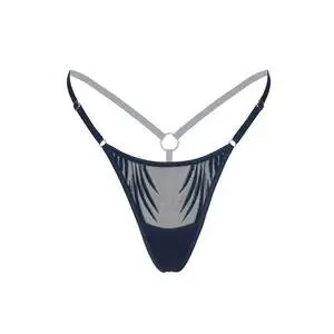 MONIQUE MORIN LINGERIE Ether Micro-g Thong - Black