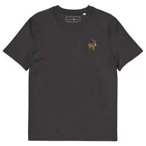 ANCHOR & CREW Organic Cotton Embroidered T-shirt - Grey