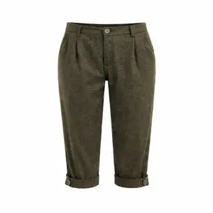 SEROTONINN Tailored Wool Capri Pants