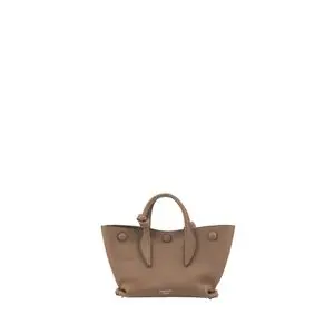PUGNETTI PARMA Neutrals Bell Bag S Taupe - Black