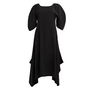 BIANCA POPP Puff Dress With Flaps - Black