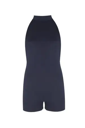 NO'DESIGN Amara Backless Navy Jumpsuit