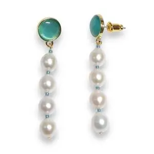 NINEMOO Mermaid Tears Earrings - Blue