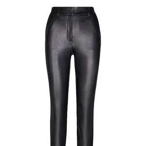 Commando Faux Leather Crop Trouser, Slg67