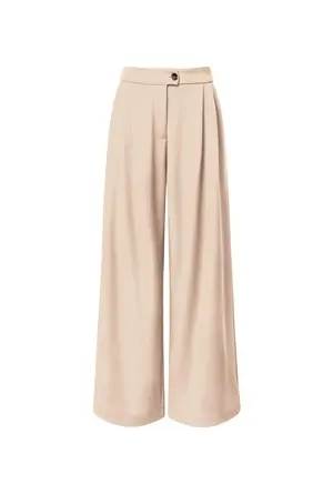 JAMES LAKELAND Neutrals Cream Wide Leg Suit Trousers - White