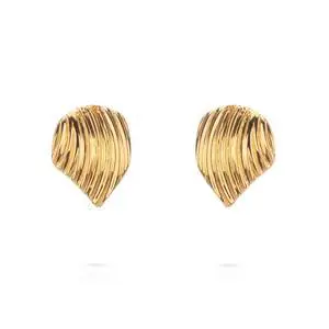 AUGUSTINE JEWELS Shell Stud Earrings - Gold