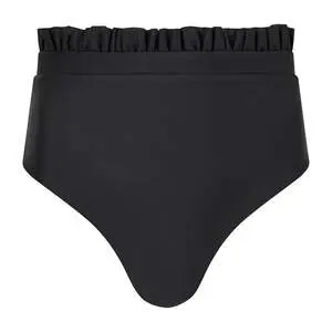 LULA-RU Lilah High Waist Bottoms - Black
