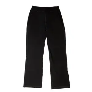 ON/OFF ESSENTIALS The Solace Wide Leg Sweatpant - Black