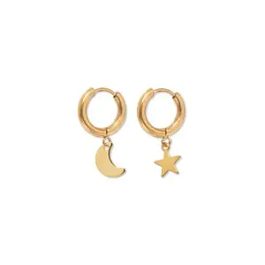 A WEATHERED PENNY Astral Hoops - Gold
