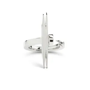 KASUN LONDON Nail Ring - Silver