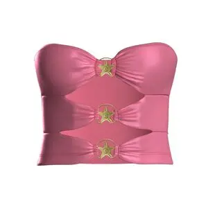 BLACKBOUGH SWIM Dosia Cut-out Tube Top / Beso - Pink