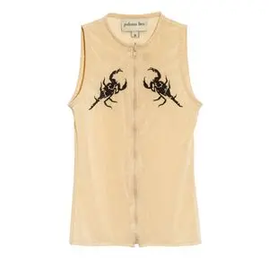 PALOMA LIRA Neutrals Scorpious Top - Brown