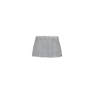 MANUELA CABRALES Heliconia Block Print Mini Skort