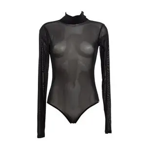 MY MOKONDO Mesh Roll Neck Bodysuit