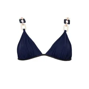 AULALA PARIS Aulala X Jade Soulmate Top With Jewellery - Blue