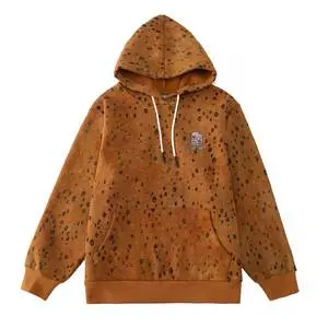VERYRARE Scorched Sun Skeletons Hoodie - Brown