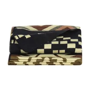 ALPACA LOCA Plaid/throw Native The Adventurer Rusty Alpaca Wool - Brown