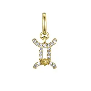 UNLEASH CPH Gemini Charm - Gold/yellow
