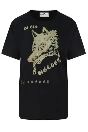 KLEMENTS Wolf Printed T Shirt