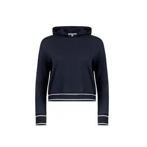 LOU&UP (FORMERLY LOUP CLOTHING) Lou&up Sporty Cropped Hoodie - Blue