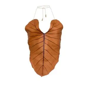 SARAH REGENSBURGER Neutrals / Leaf Top - Brown