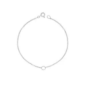 TORY LONG The Circle Bracelet - Silver