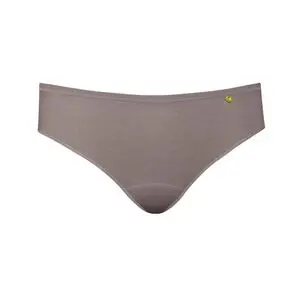 ZD ZERO DEFECTS Mid-rise Diana Briefs In Soy Fiber Breathable & Antibacterial Color Mink - Brown