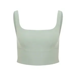 MAAN ISTANBUL Strap Side Zipper Mint Bustier Coraline - Green